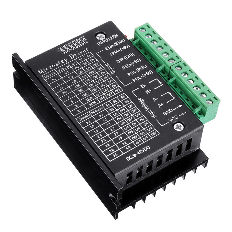 TB6600 Micro-Step Stepper Motor Driver – MBATechmeds